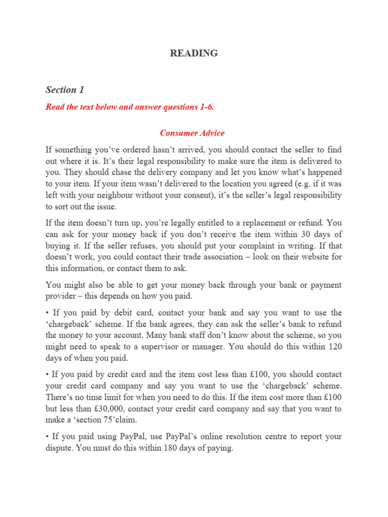 Full IELTS GT 1 | PDF