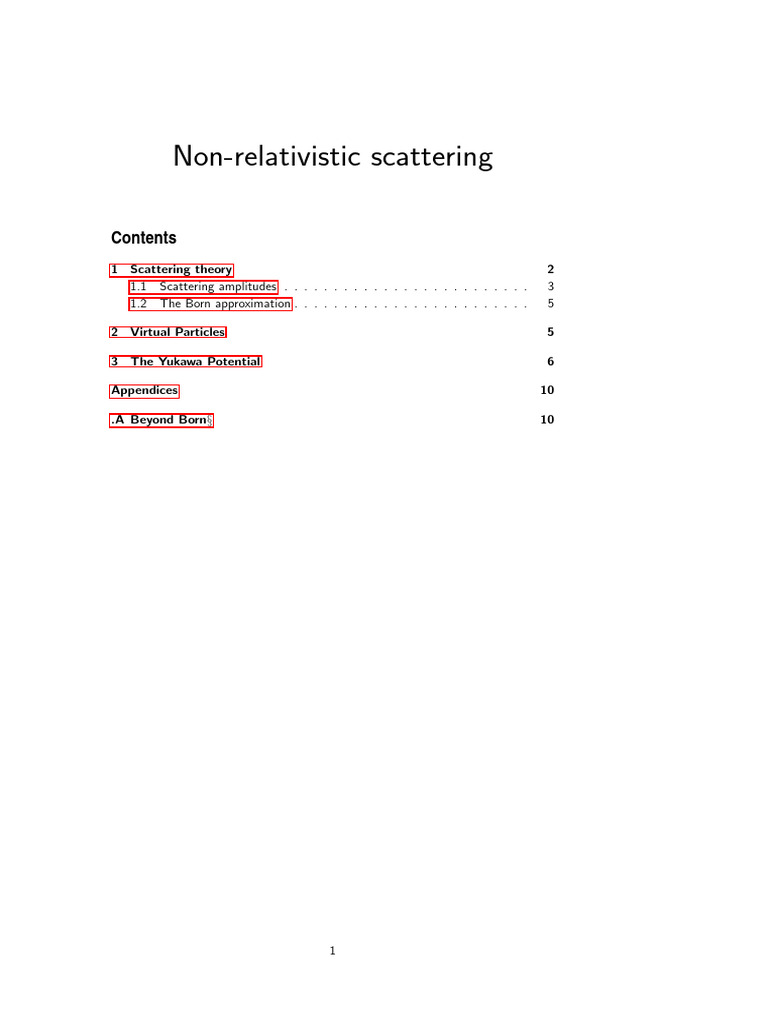 Scattering | PDF | Photon | Hamiltonian (Quantum Mechanics)