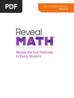 Reveal Math Student Practice Book Sampler 3 | PDF | Postcard | Mathematics