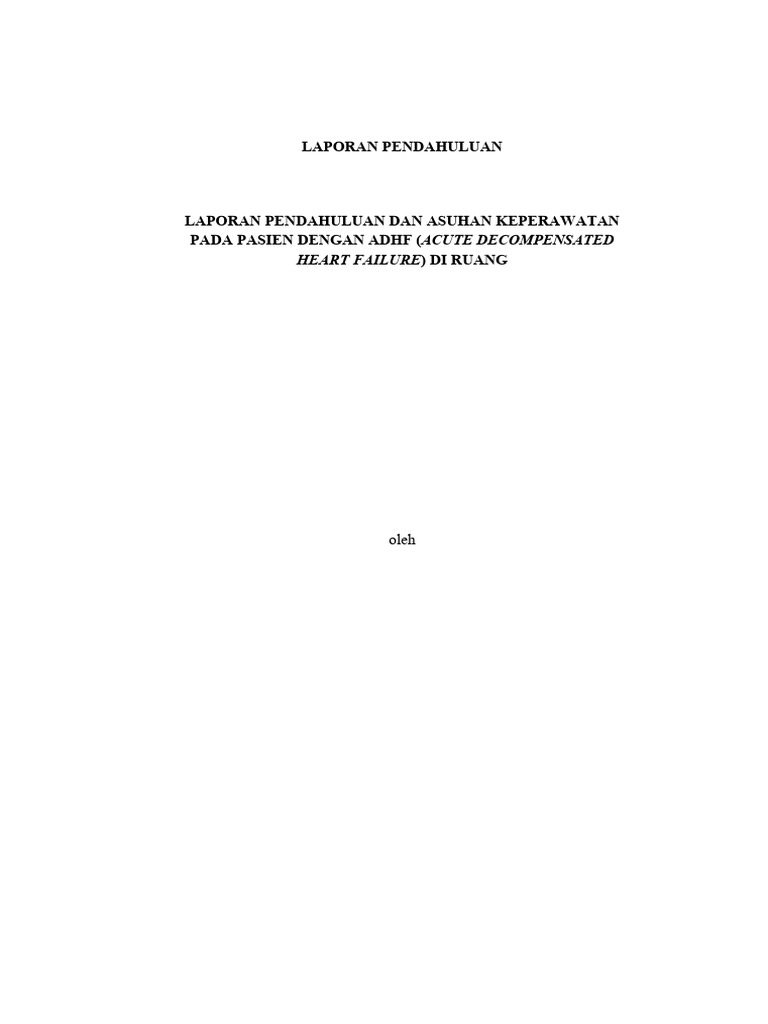 LP Adhf | PDF | Wellness