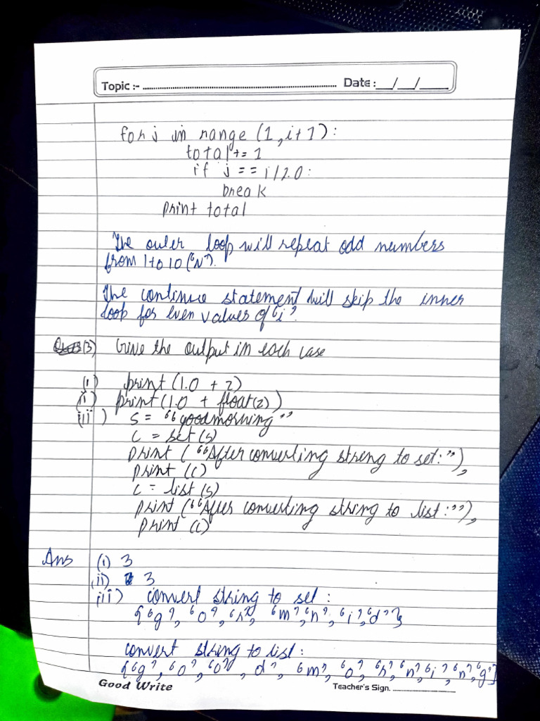 Python Pyq First Year Du | PDF