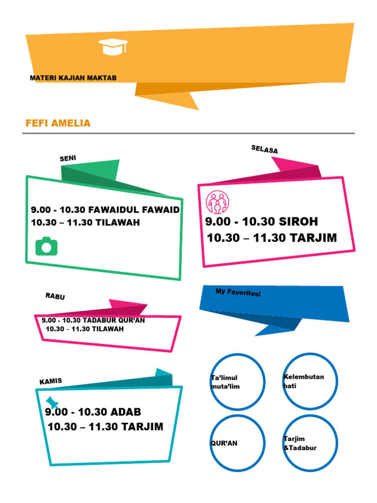 Daftar Keg Maktab | PDF