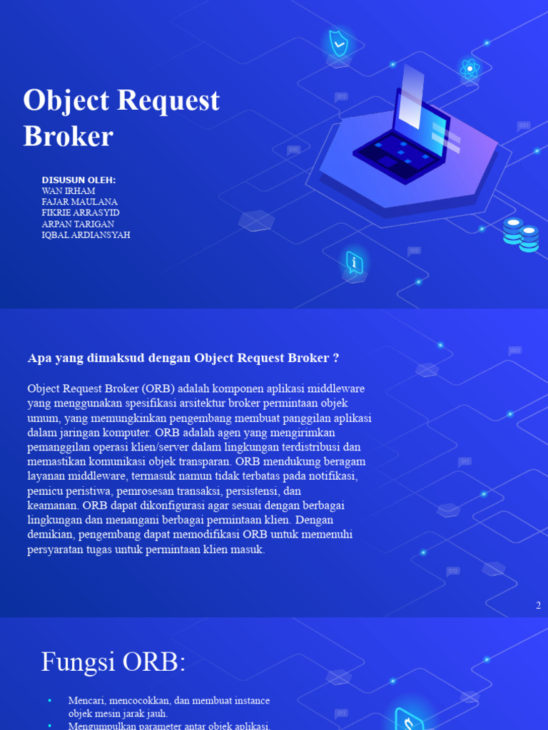 Fungsi dan Kelebihan ORB dalam CORBA | PDF