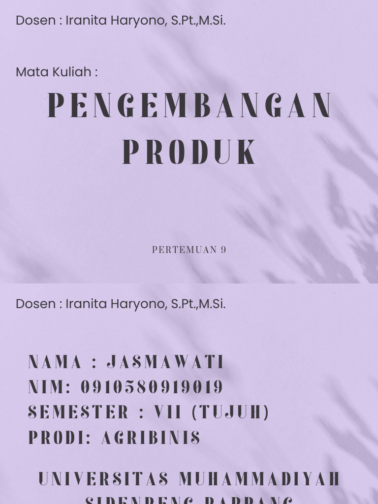 Pert.3 - Jasmawati - Tgs9 - PPA | PDF