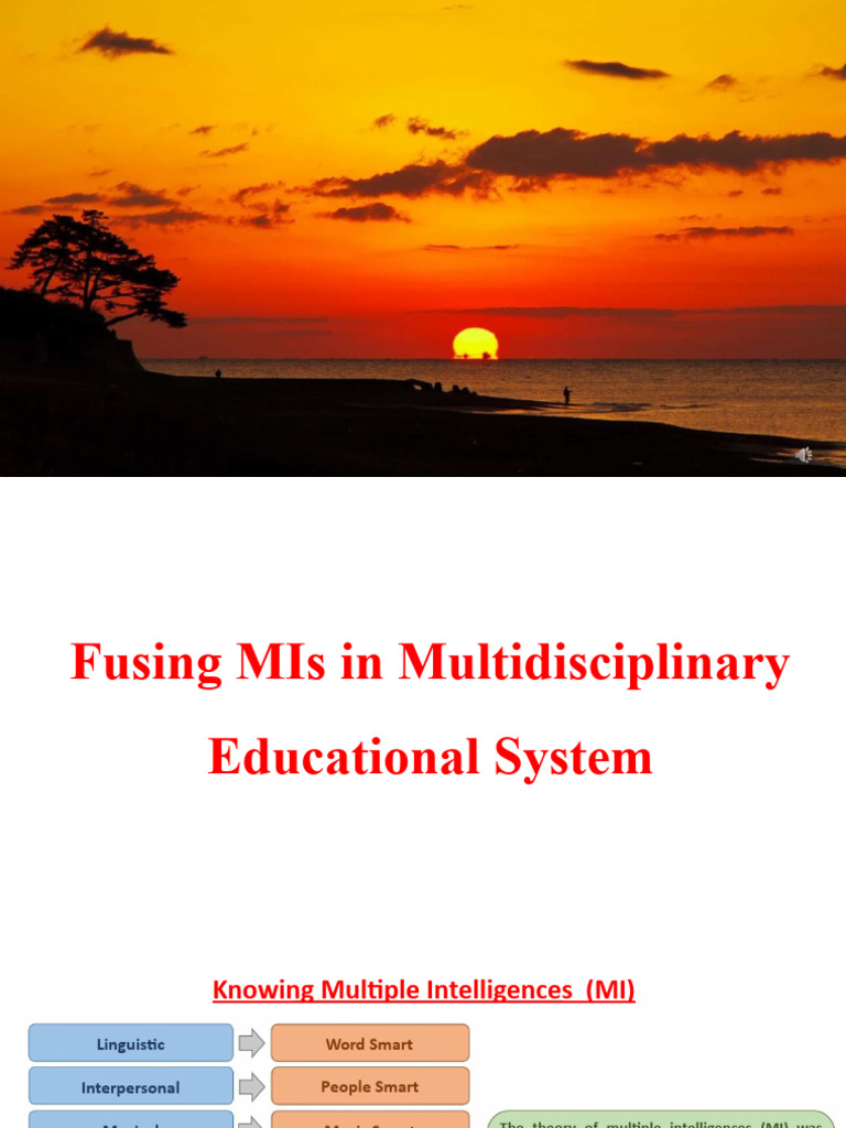 Multiple Intelligences | PDF | Thought | Intelligence