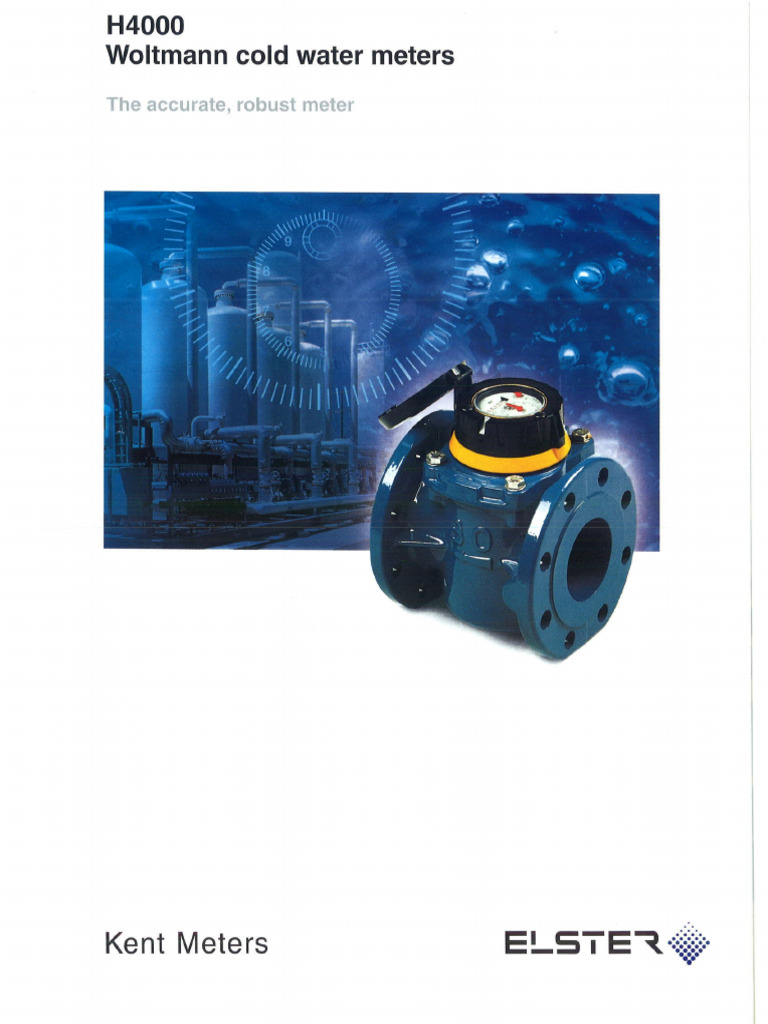 Kent Elster Water Meter | PDF