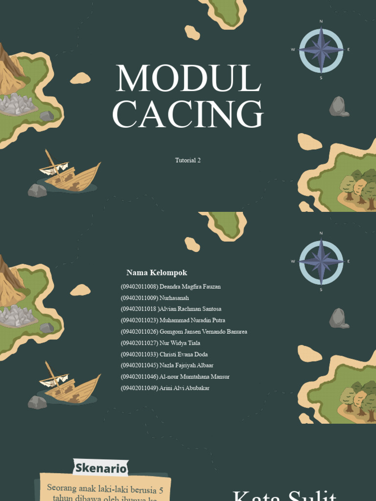 Kel 3 - Tutorial 2 - Modul Cacing | PDF | Kesehatan Holistik