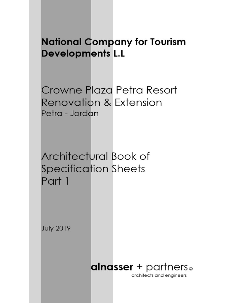 Book of Specifications | PDF | Building Engineering | Architectural ...