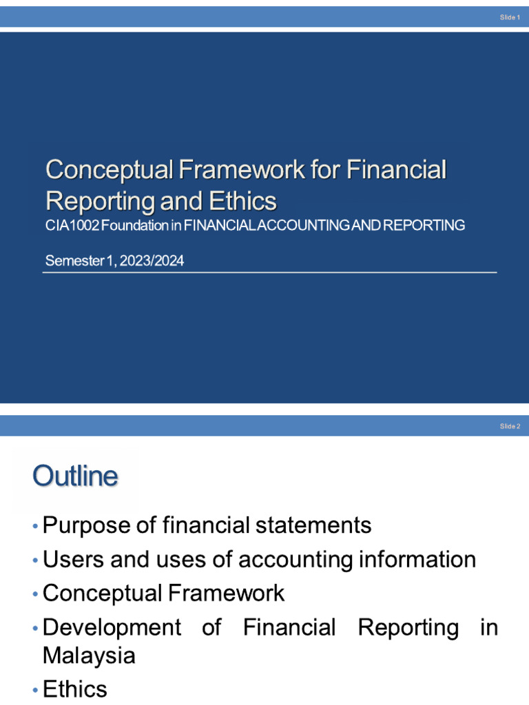 Conceptual Framework | PDF