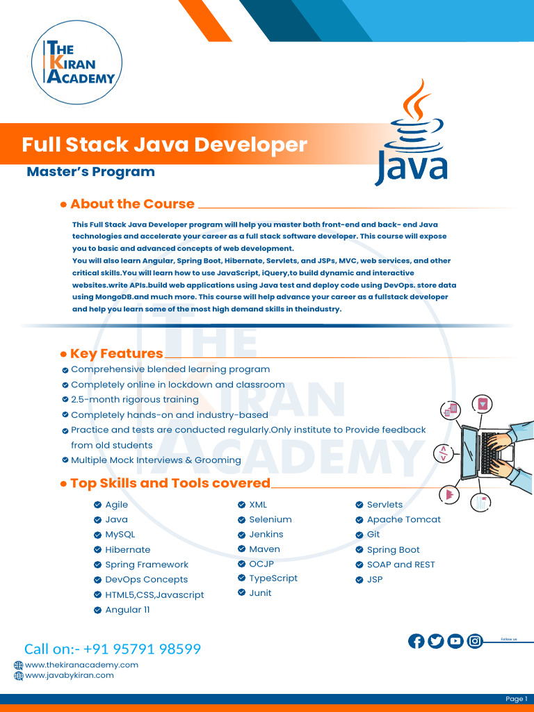 Java Syllabus | PDF Java Syllabus | PDF