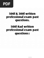 Diploma X-Ray Technician Exam Questions | PDF | Medical Imaging | Radiology