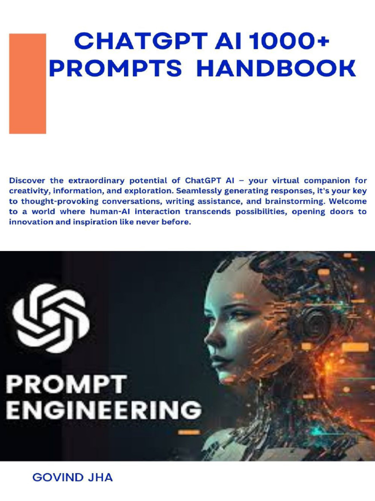 ChatGPT AI 1000+ Prompts | PDF