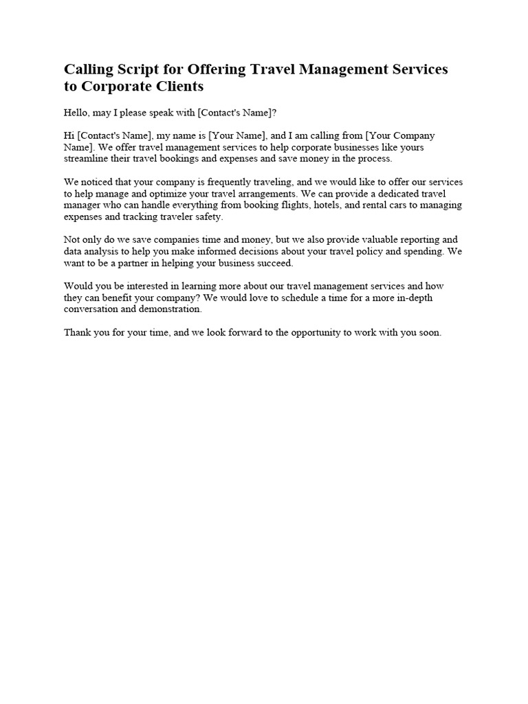 Calling Script | PDF | Risk Management | Employment