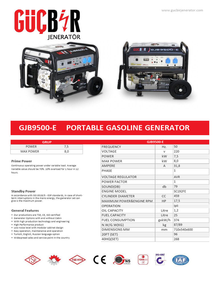 GJB9500-E_Eng | PDF | Mains Electricity | Electric Generator