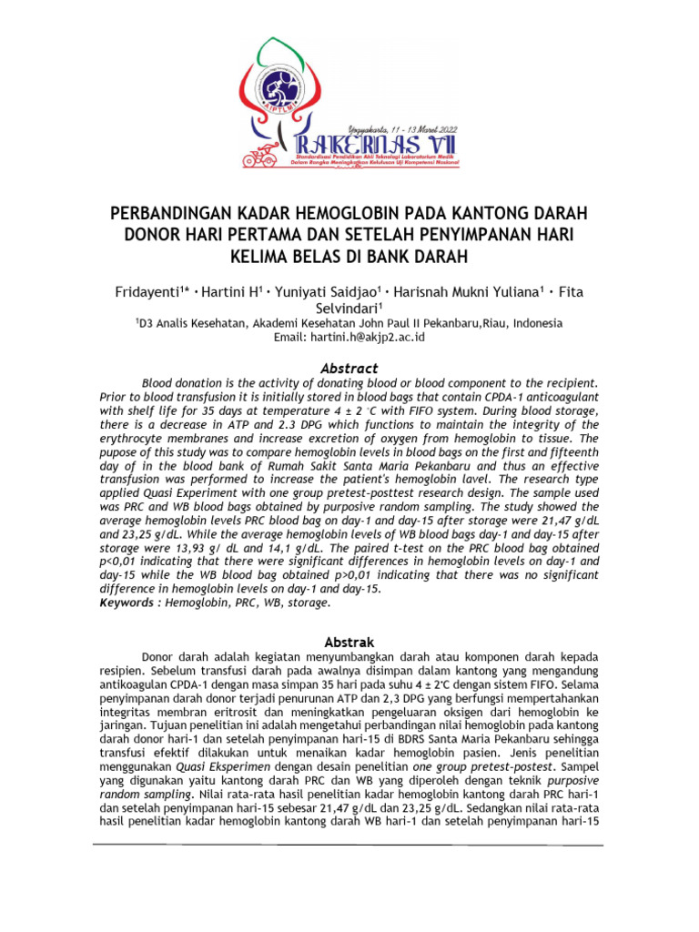 62-File Utama Naskah-253-1-10-20220416 | PDF | Blood | Blood Donation