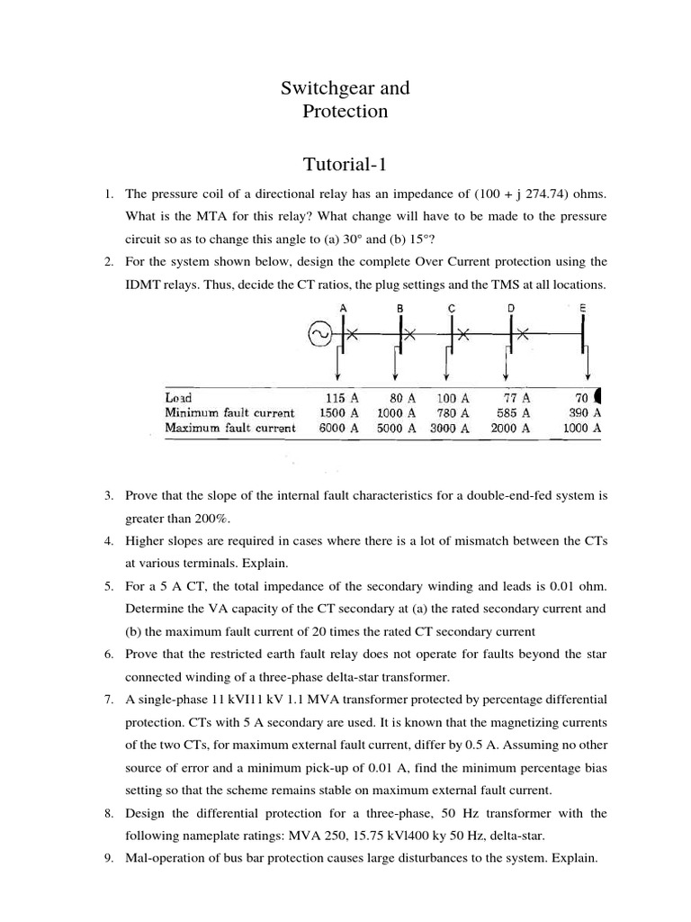 Power System Protection Design Guide | PDF | Transformer | Electrical ...