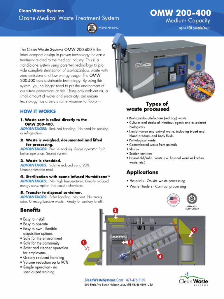 OMW 400 Brochure | PDF