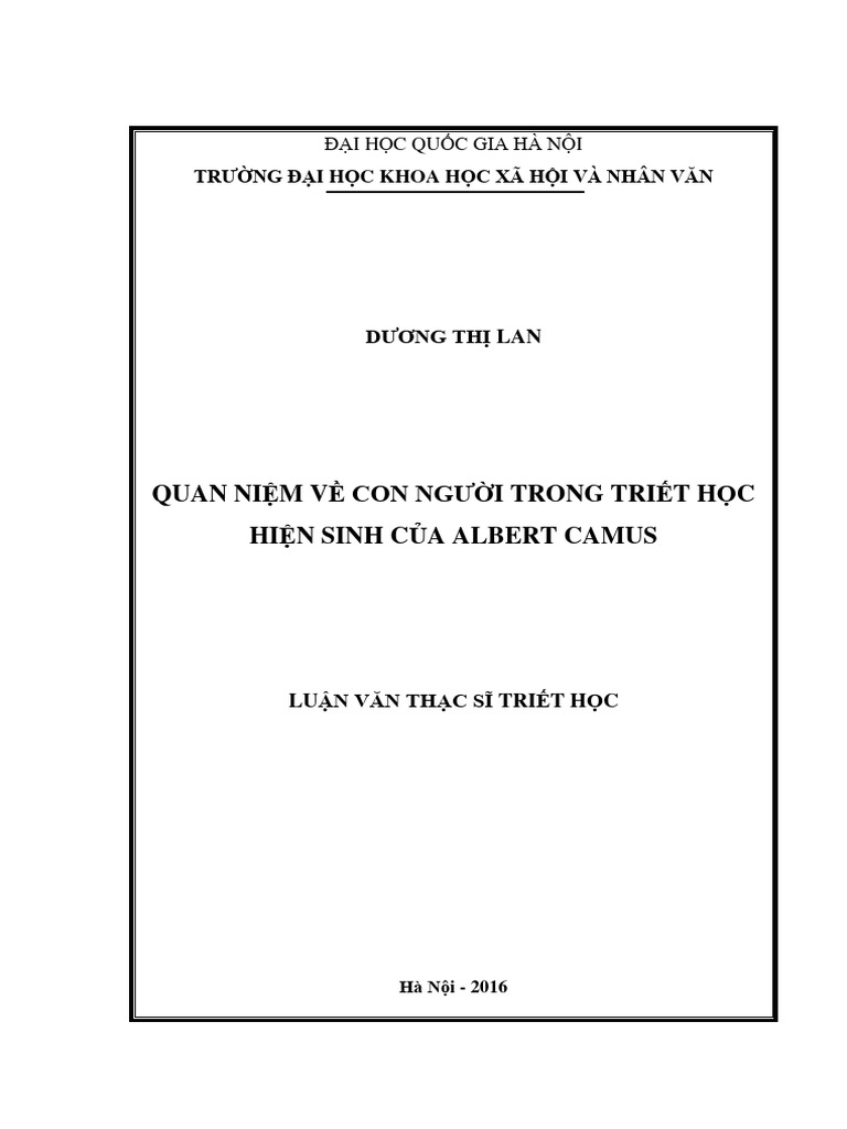 (123doc) - Quan-Niem-Ve-Con-Nguoi-Trong-Triet-Hoc-Hien-Sinh-Cua-Albert-Camus | PDF