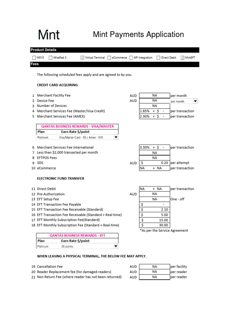 Merchant Payment Fee Guide | PDF