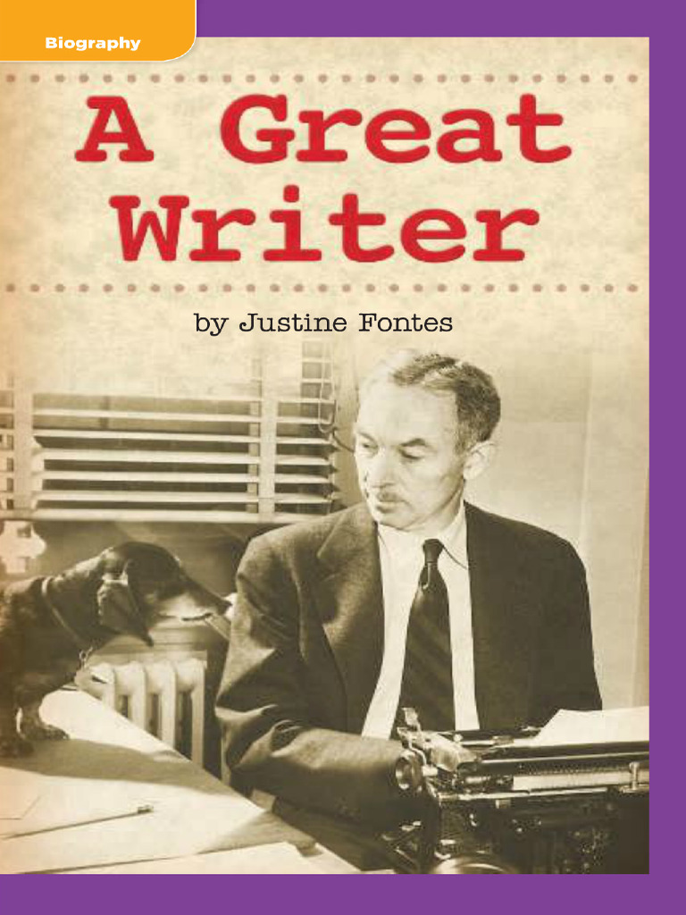 A Great Writer | PDF