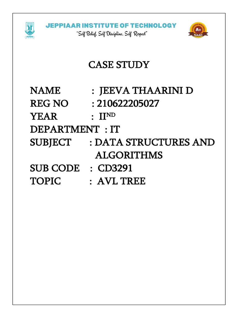 Dsa Case Study 27 | PDF | Information Retrieval | Algorithms And Data Structures
