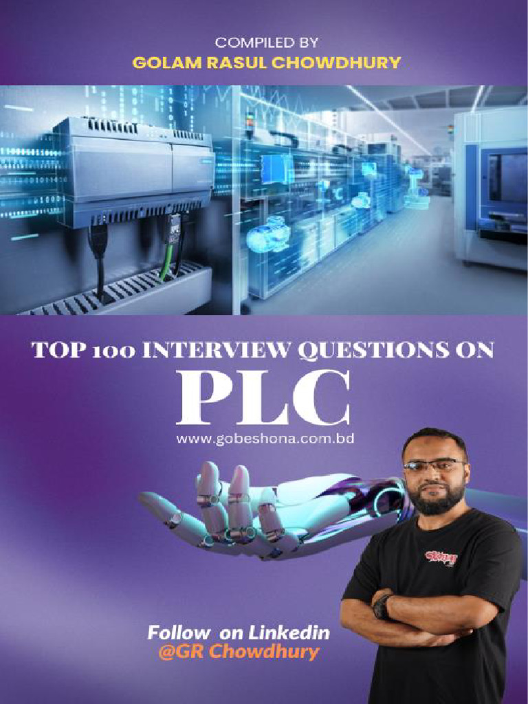 Ebook - Top 100 Interview Question On PLC | PDF | Programmable Logic Controller | Scada