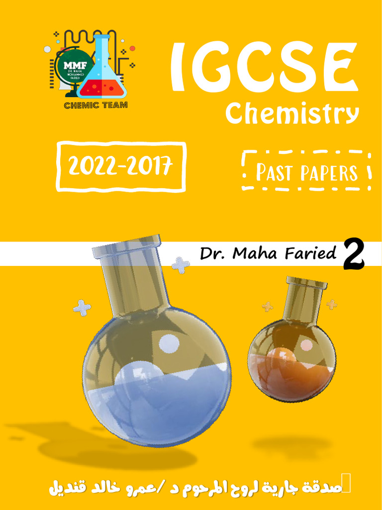Paper 2 QP 2017-2022 | PDF | Oxide | Chlorine Paper 2 QP 2017-2022 | PDF | Oxide | Chlorine