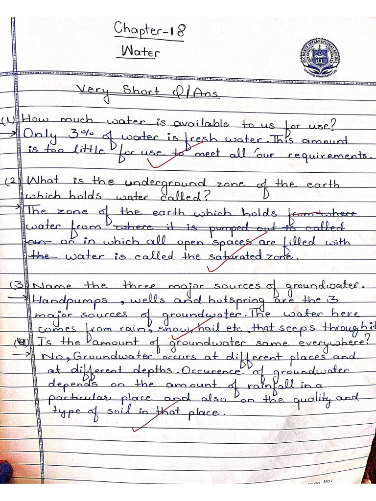 Hand Written Questions | PDF