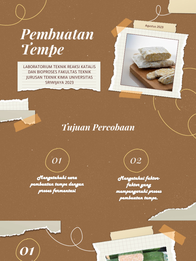 Praktikum Bioproses Pembuatan Tempe | PDF
