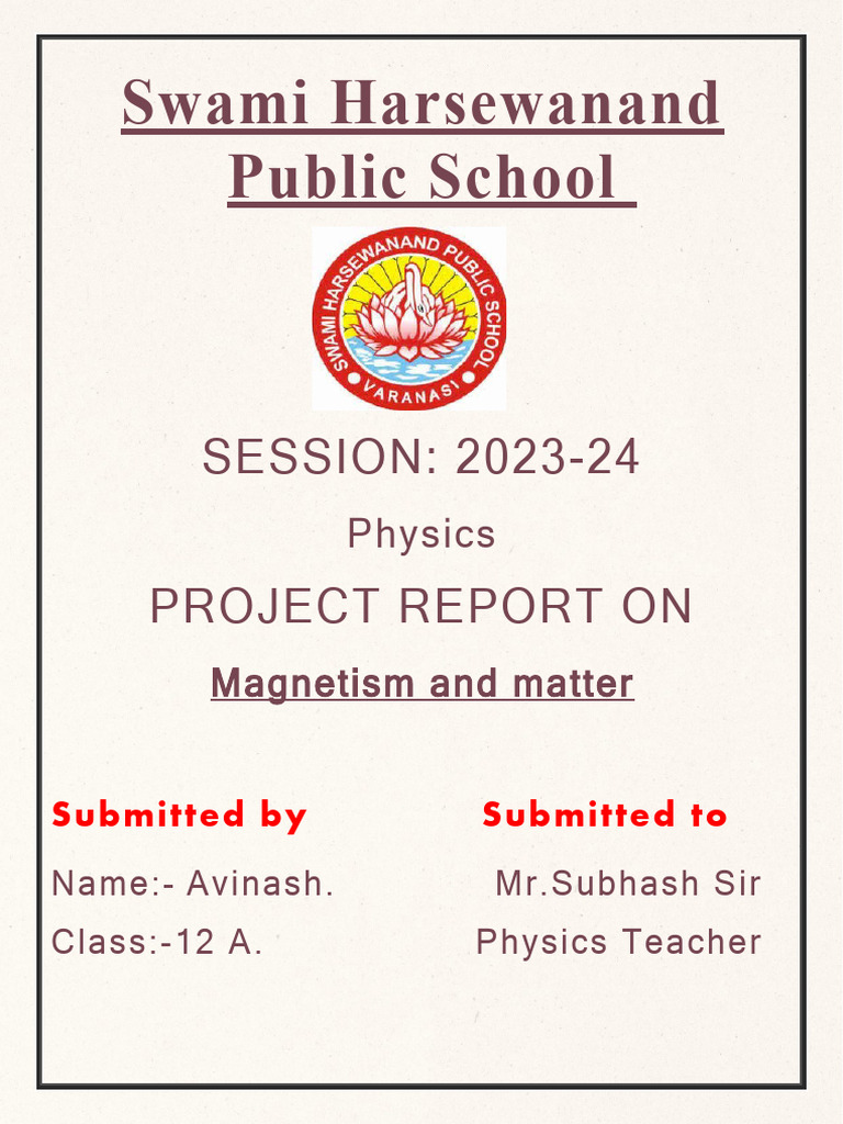 Physics Front Page | PDF