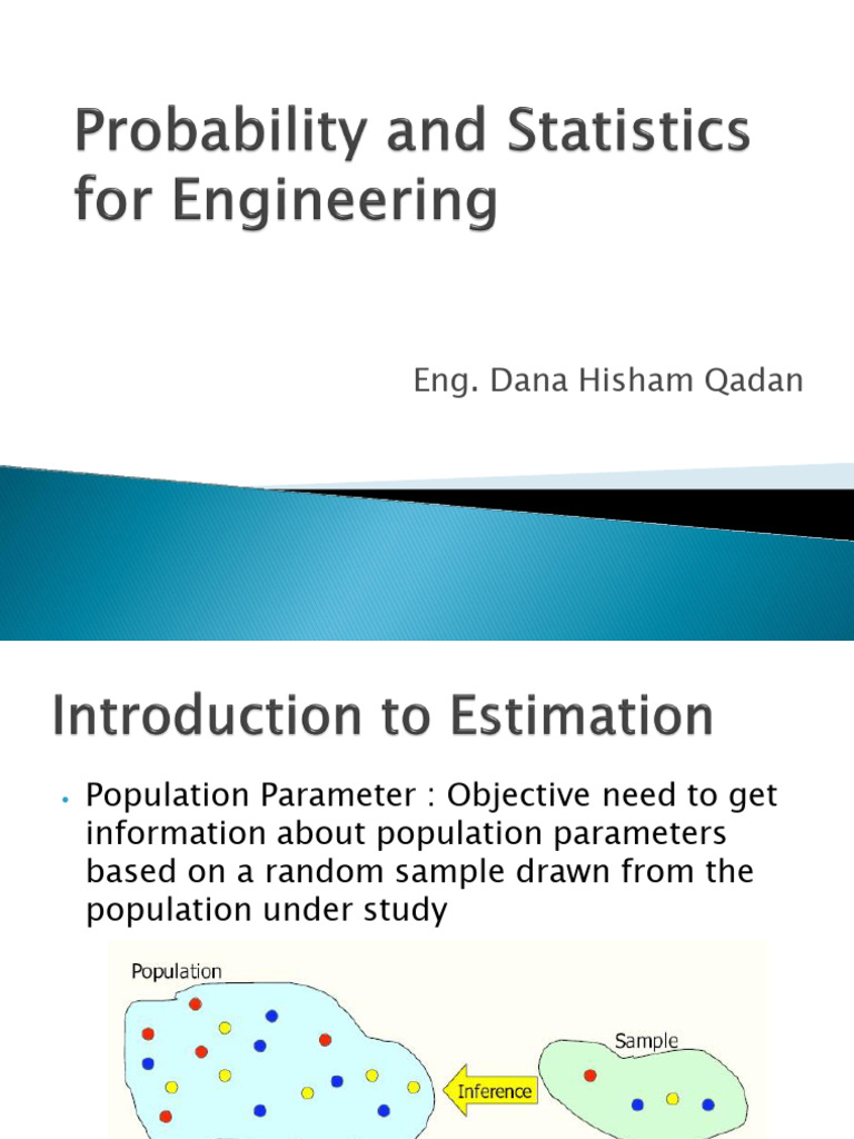 Probability and Statistics ch7 | PDF | Estimator | Bias Of An Estimator