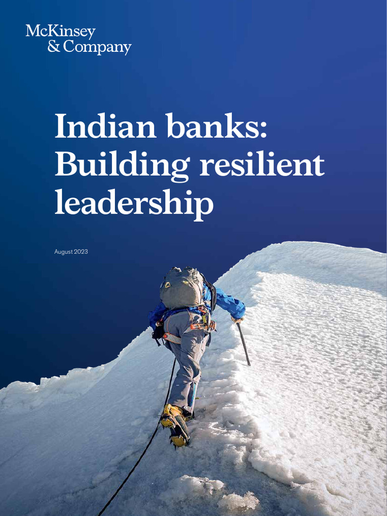 Indian Banks Building Resilient Leadership Pdf Banks Basel Iii