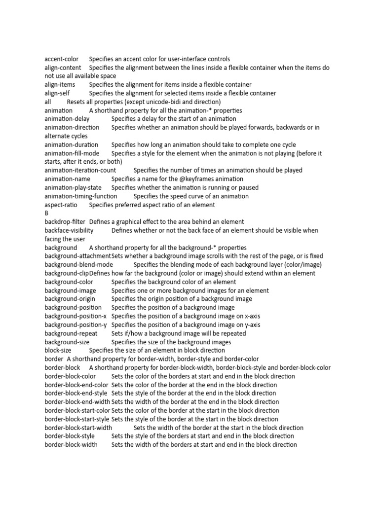 Dasar CSS | PDF | Typefaces | Graphic Design