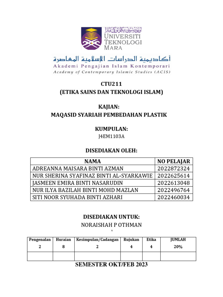 Ctu Assignment | PDF