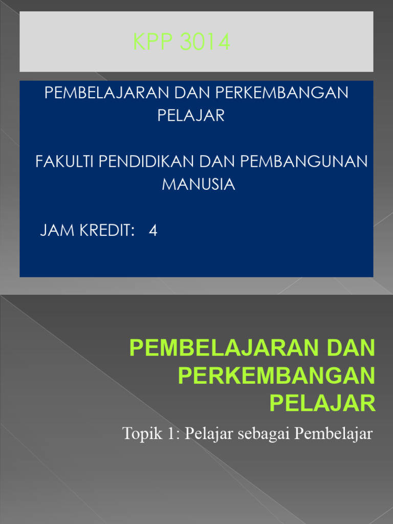 KPP3014 Power Point | PDF