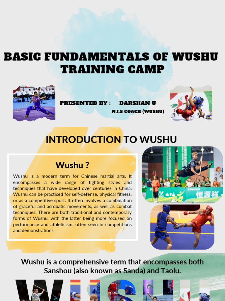 Wushu Camp for Beginners | PDF | Chinese Martial Arts