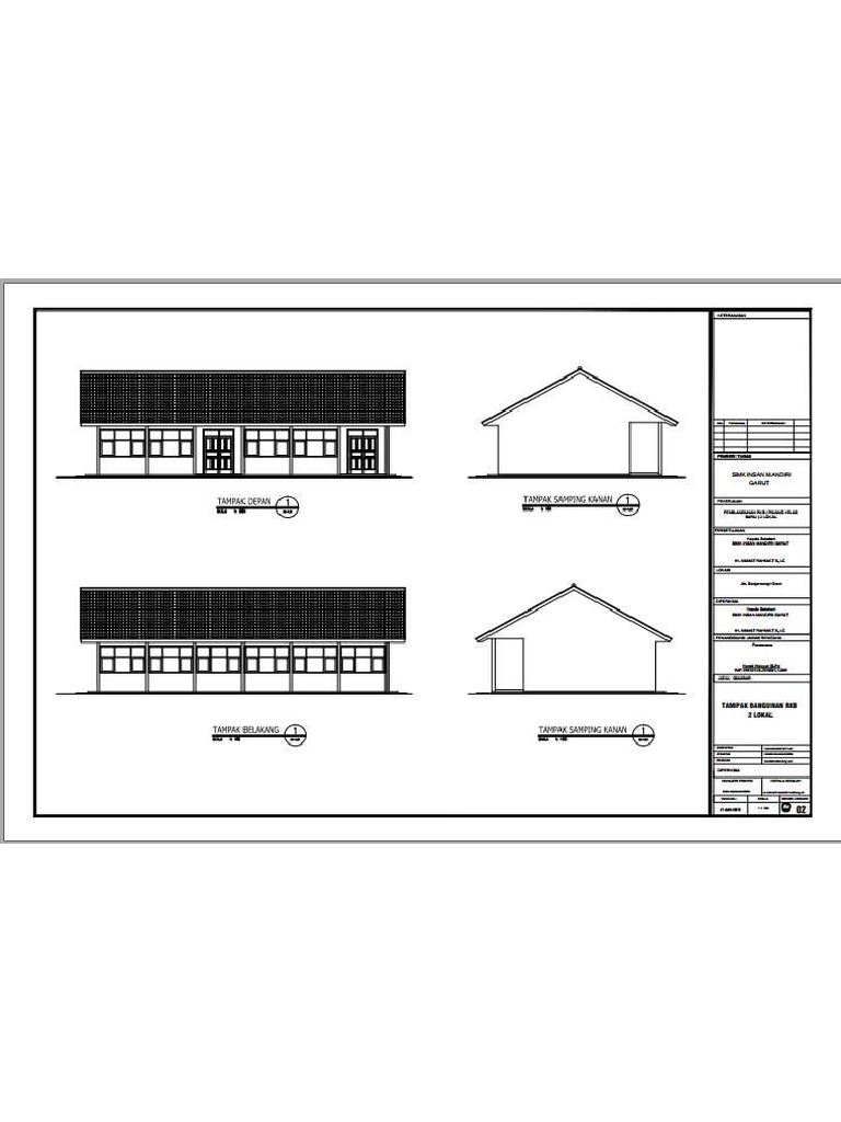 Gambar RKB 2 Lokal | PDF