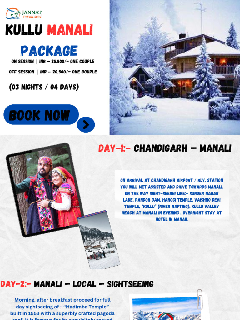 Kullu Manali Tour Packages - Book Manali Packages at Best PriceKullu Manali Tour Packages - Book ...