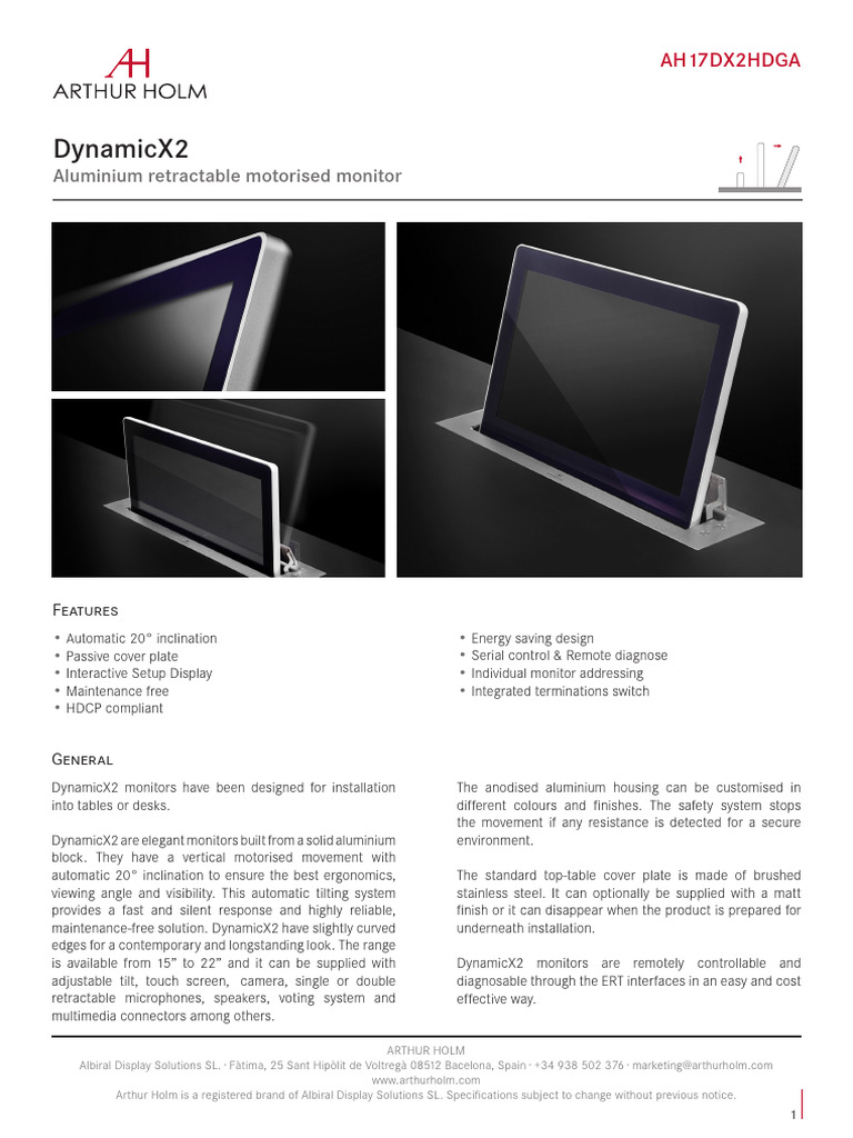 AH17DX2HDGA Data-Sheet | PDF
