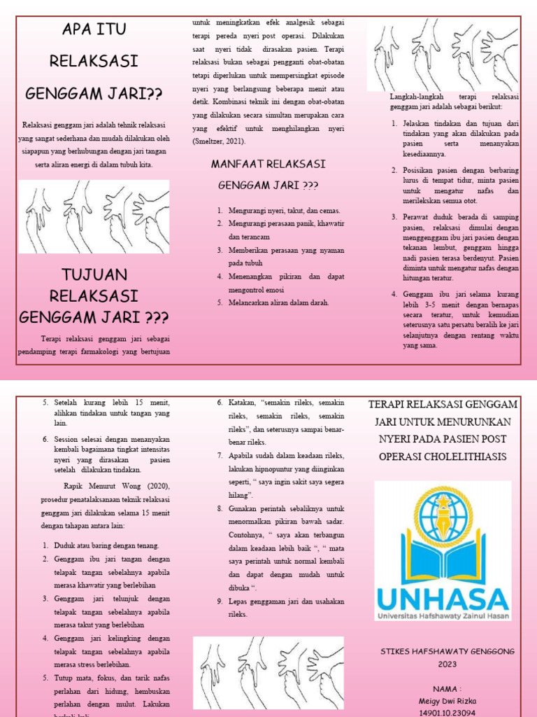 Leaflet Genggam Jari | PDF