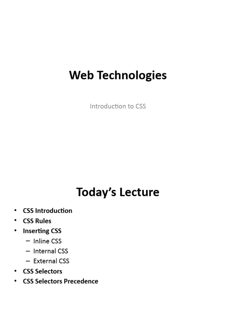 Lecture 7 | PDF | Cyberspace | Computing
