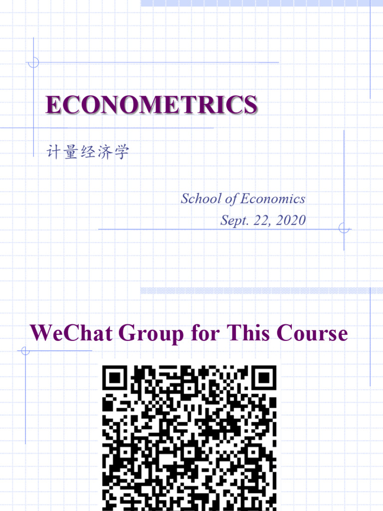 Econometrics 1 The Nature Of Econometrics And Economic Data Pdf Econometrics Time Series