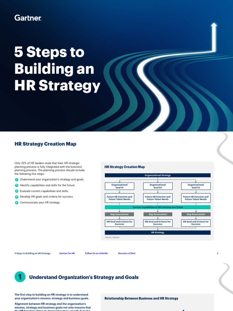 5 Steps To Building An HR Strategy | PDF | Goal | Strategic Management