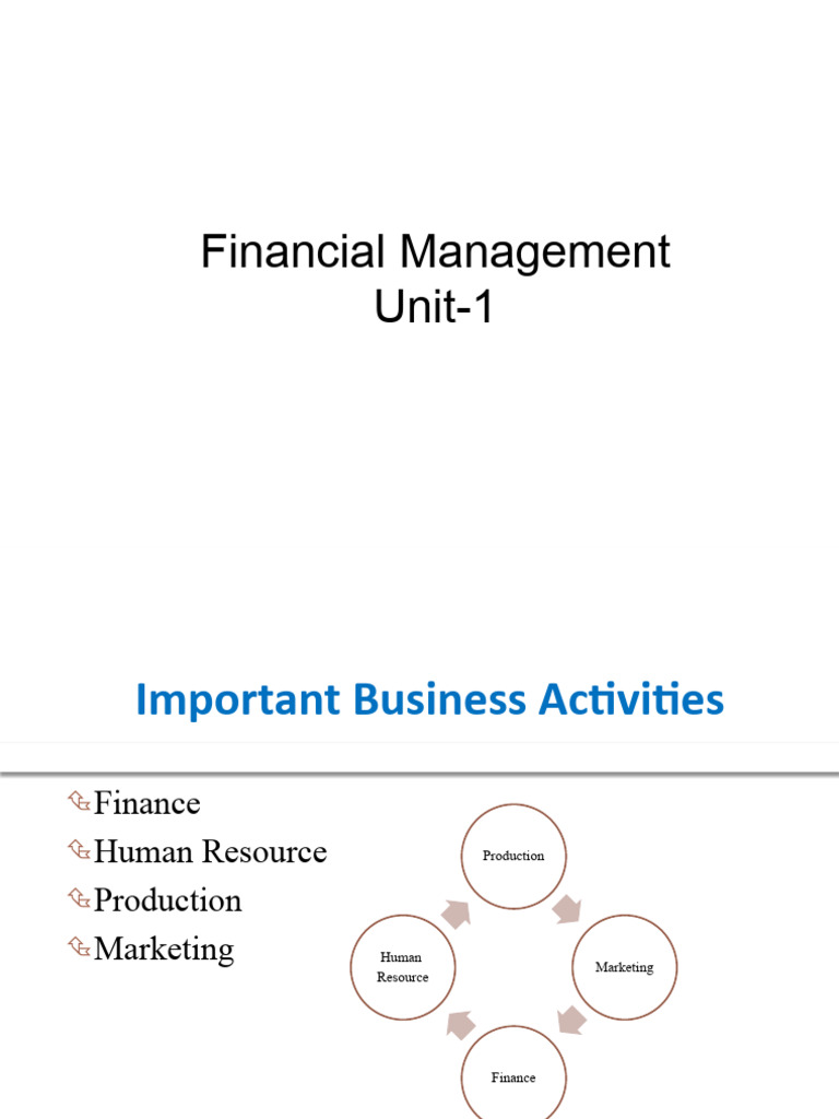 FM S1 Introduction | PDF | Career & Growth | Business