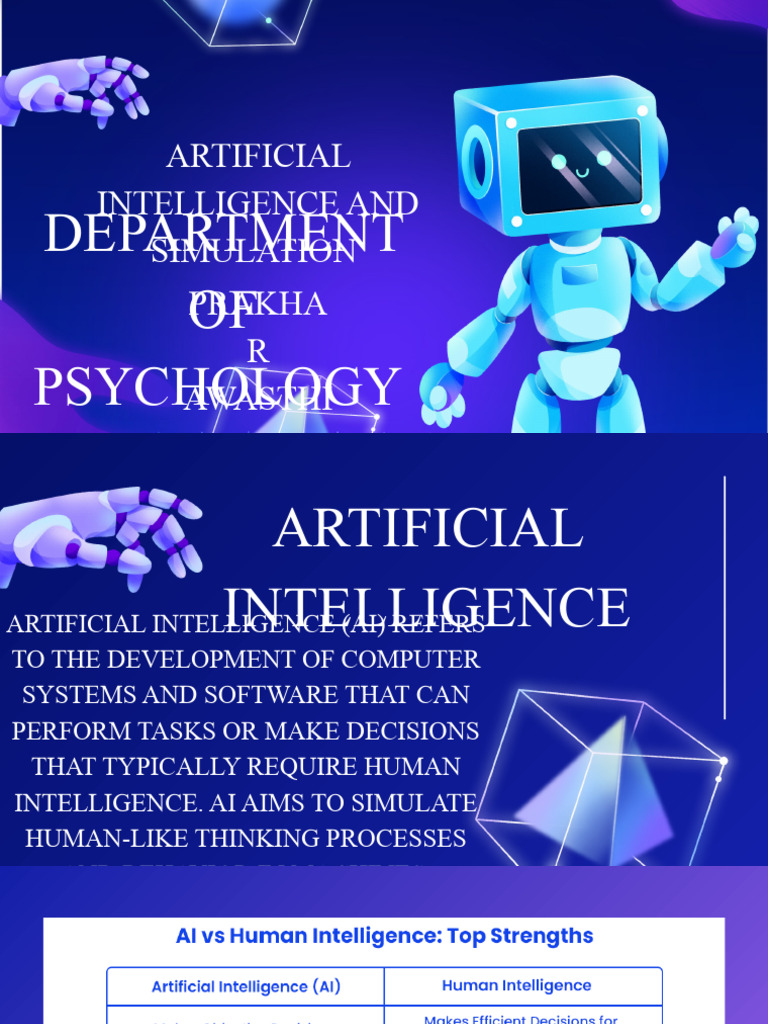 AI Simulation | PDF | Intelligence (AI) & Semantics | Artificial ...