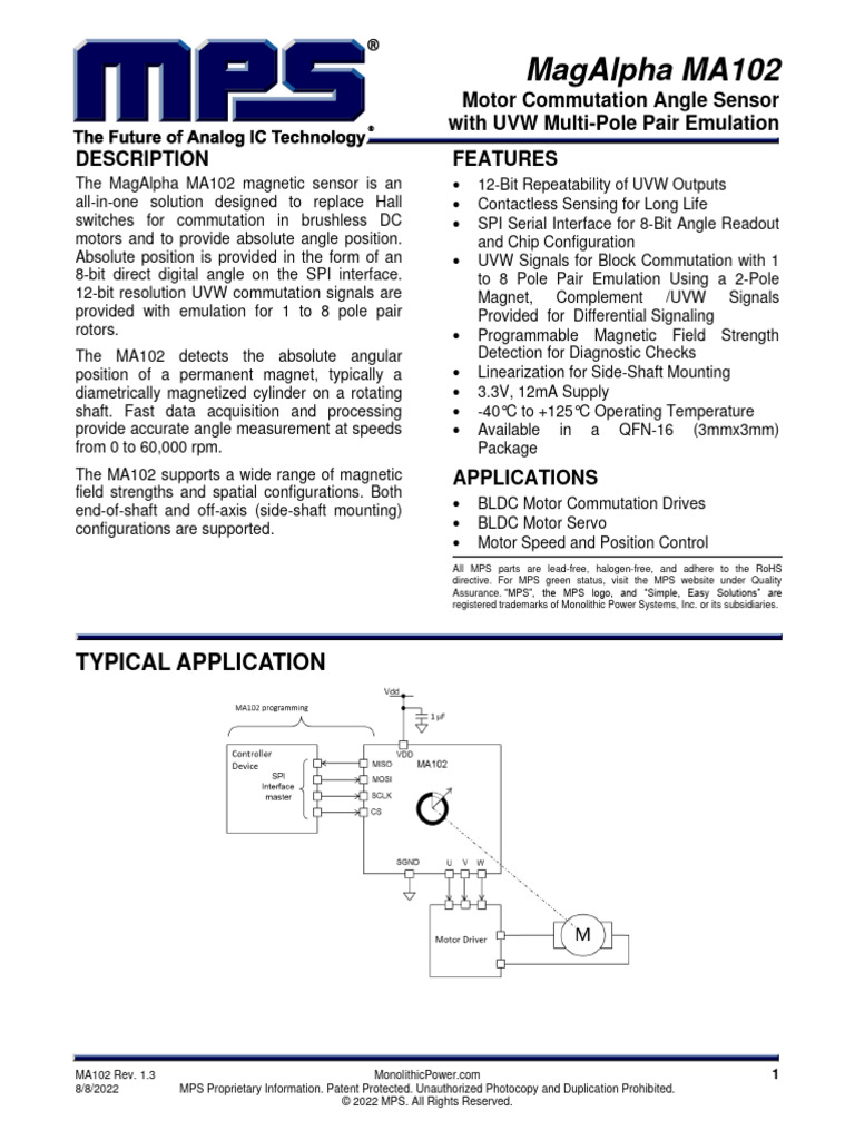 MA102 | PDF | Electric Motor | Electrical Engineering