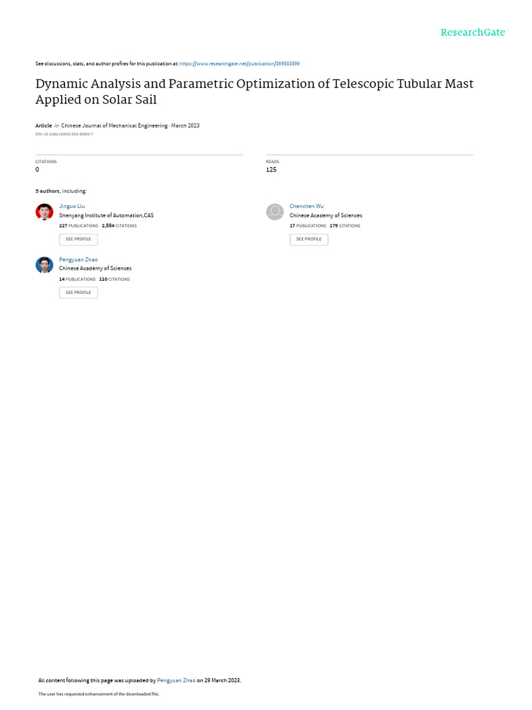 Dynamic Analysisand Parametric | PDF | Mathematical Optimization | Sensitivity Analysis