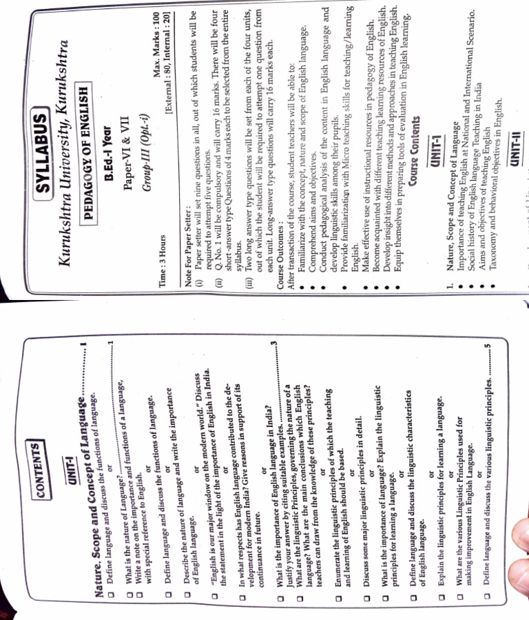 B.E D | PDF | Pedagogy | Education Theory