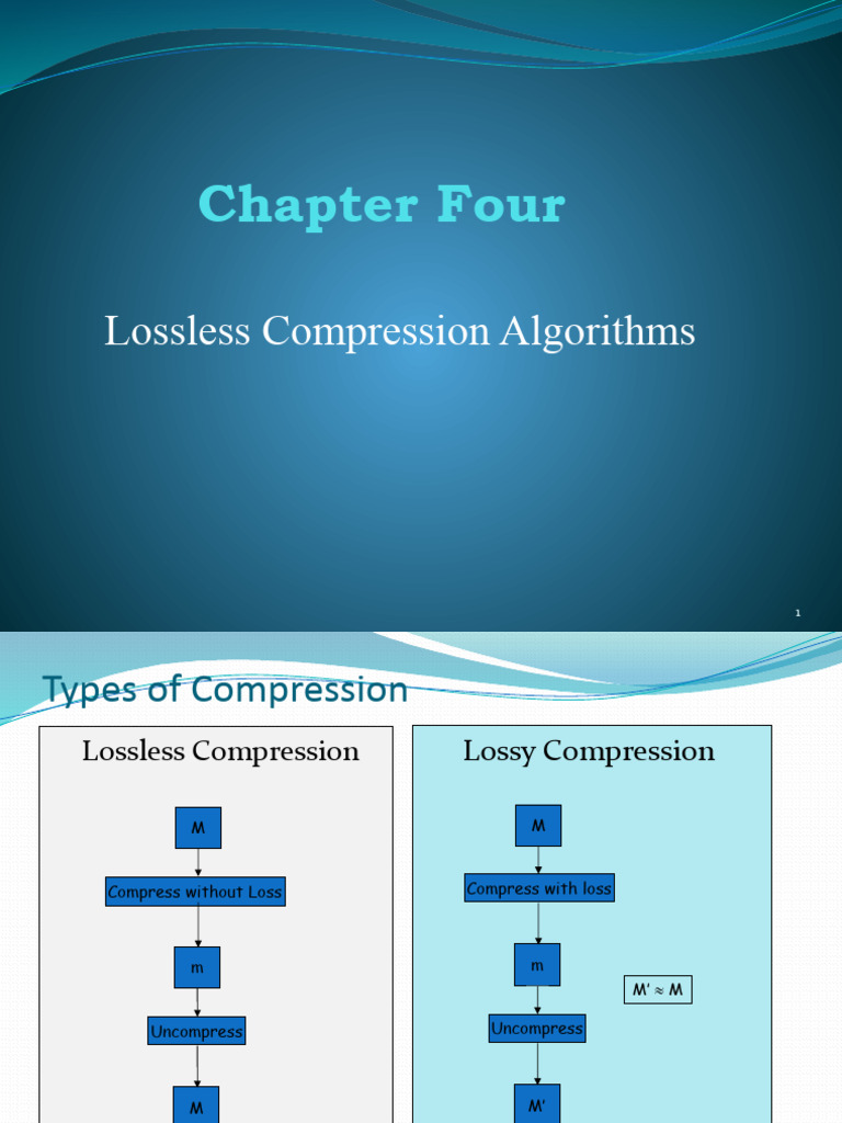 Chapter 4 Lossless Compression Algorithims | PDF | Data Compression | Code