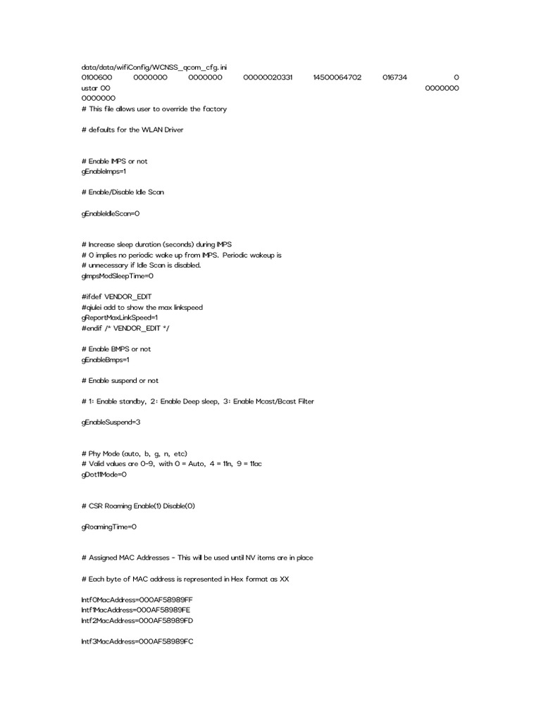 Wifi Config | PDF | Networking | Wireless Networking